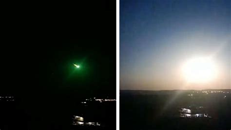 Meteorito cae en Turquía e ilumina el cielo videos UnoTV