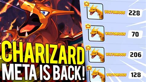 NEW CHARIZARD BUFFS MAKE HIM OP AGAIN TESTING ALL BUILDS POKEMON