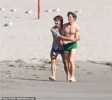 Matt Bomer And Jonathan Bailey Share A Kiss While Filming In 2023