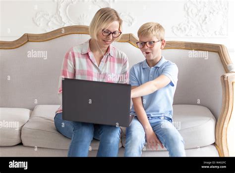 Mom Son Sofa Telegraph