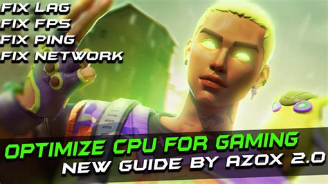 How To Optimize CPU Fix CPU Bottleneck For GAMING Boost FPS Fix
