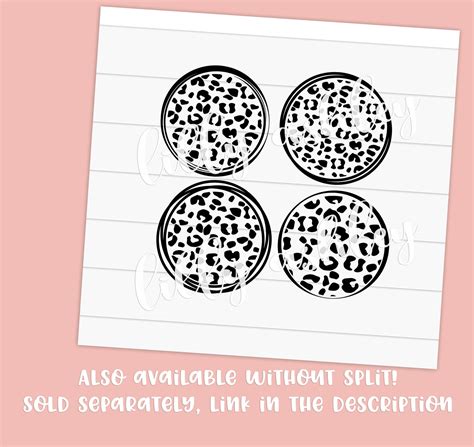 Circle Svg Png Overlapping Circles Svg Split Svg Split Etsy