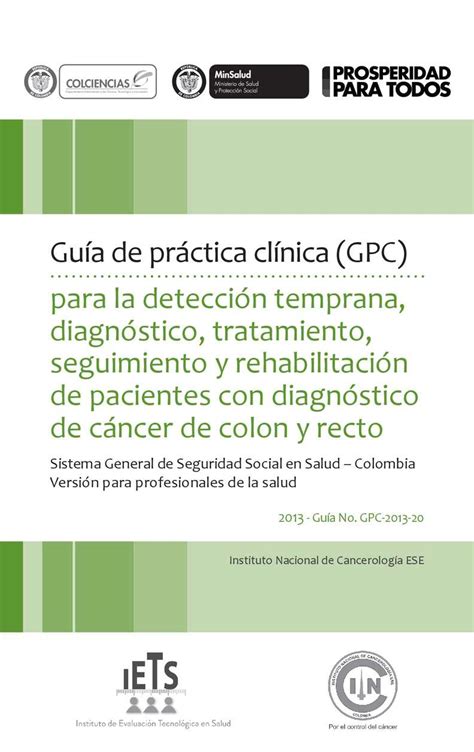 Calam O Gu A De Pr Ctica Cl Nica Gpc Para La Detecci N Temprana