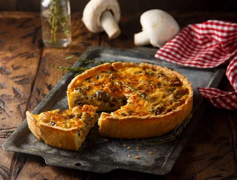 Tarte Aux Champignons Frais Recette De Tarte Aux Champignons Frais