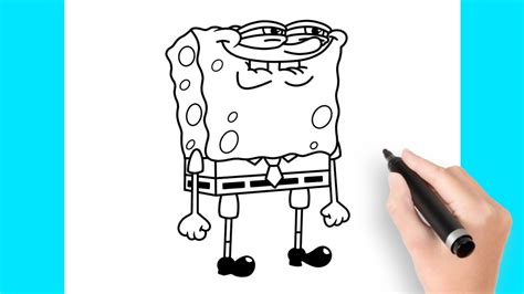 Como Desenhar o Bob Esponja How to Draw Sponge Bob Cómo Dibujar a