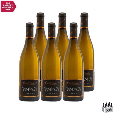 Montagny 1er Cru Les Coères Blanc 2018 Lot de 6x75cl Domaine