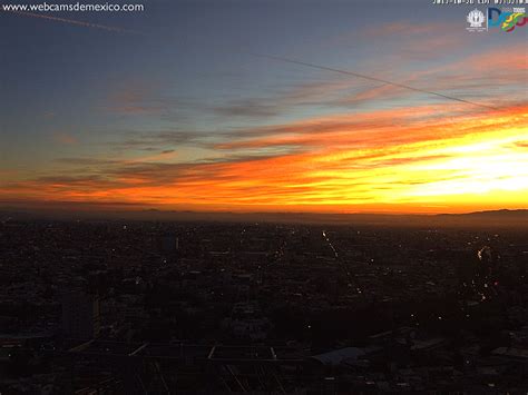 Webcams de México on Twitter Los colores de este amanecer se ven así