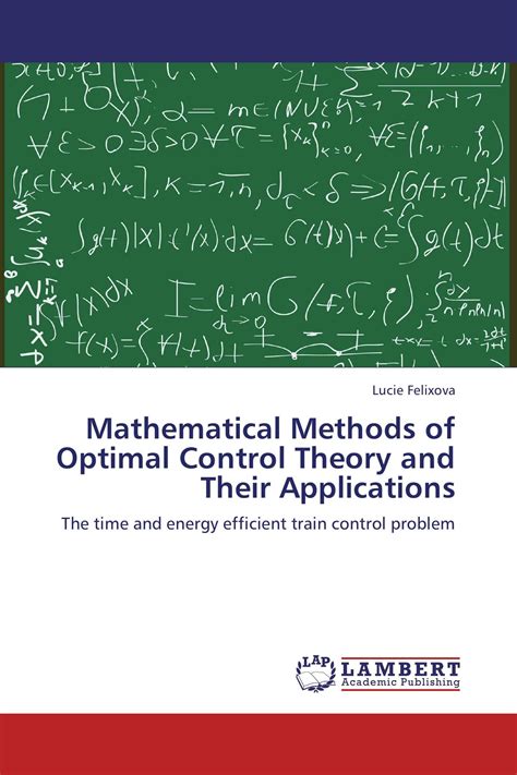 mathematical methods of optimal control theory and their applications 978 3 8465 3572 1