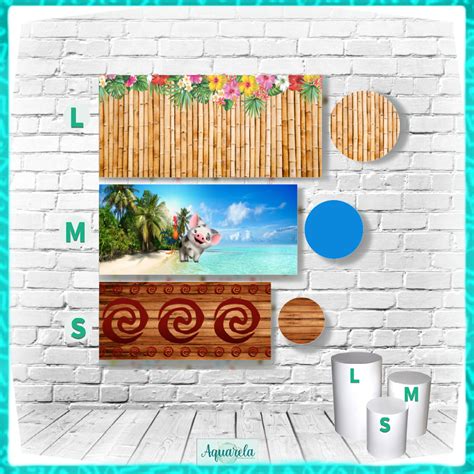 Trio Capa Para Cilindros Moana Tropical Aquarela