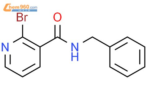 816418 34 5 3 Pyridinecarboxamide 2 bromo N phenylmethyl 化学式结构式分子式