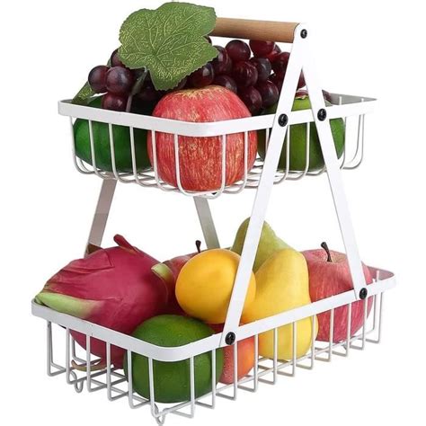 Corbeille Fruit Tages M Tal Porte Fruits Installation Facile