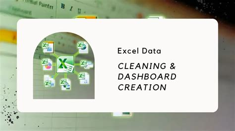 Excel Data Cleaning Dashboard Creation Tutorial