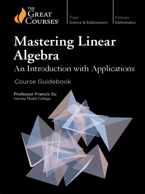 mastering linear agebra pdf euclidean vector matrix mathematics
