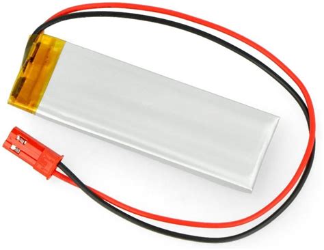 Akyga Akumulator Li Pol 510Mah 1S 3 7V Złącze Jst Bec Gniazdo