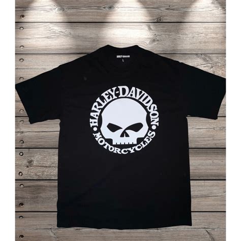 Playera Harley Davidson Skull