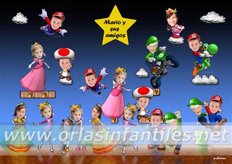 ORLA MARIO Y SUS AMIGOS de graduación orlas de educación