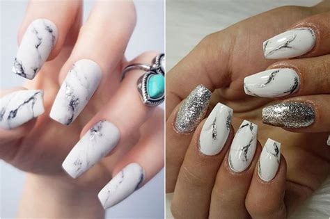 17 ideas de arte de uñas de mármol que debes probar Viraliking