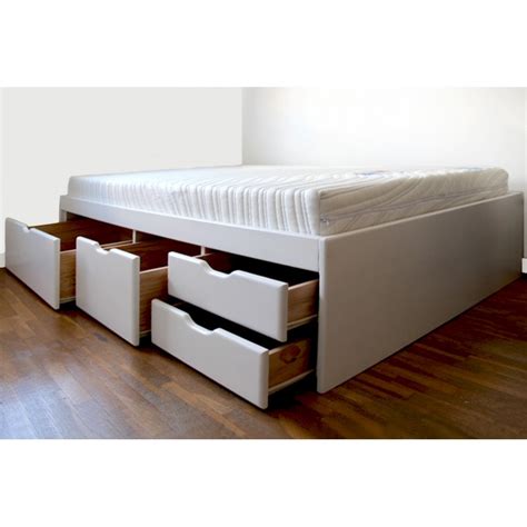 Lit Bois Massif Massako 460 Avec Tiroir Fabrication Artisanale