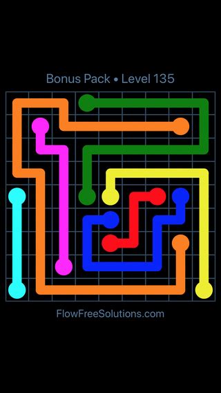 Flow Free Bonus Pack 9 X 9 Level 15 Puzzle Solution And Answer Flow