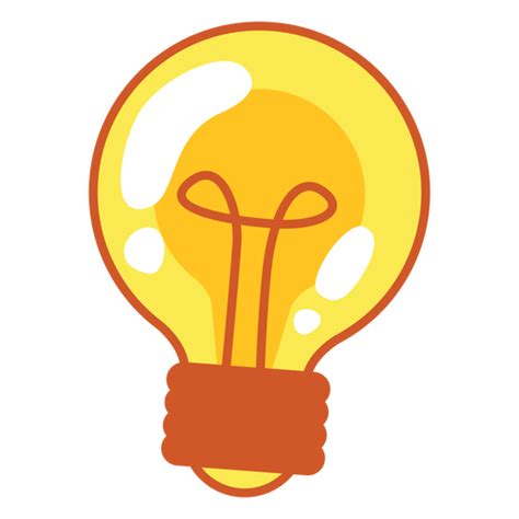 Design PNG E SVG De Design De Lâmpada Para Camisetas