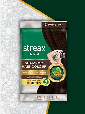 Buy Streax Insta Shampoo Hair Colour For Men Women Enriched With