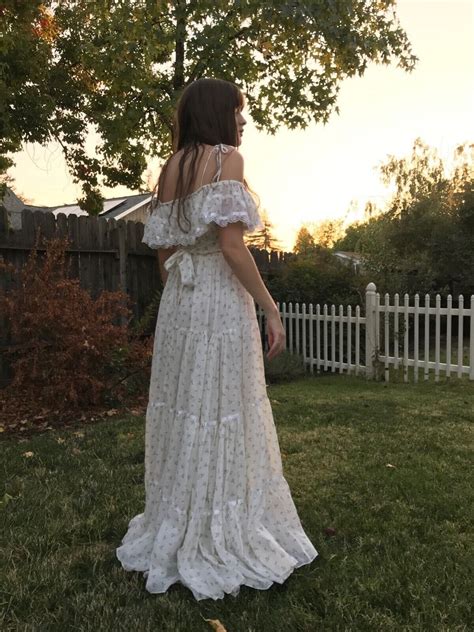 1970s Gunne Sax Dress Prairie Vintage Gem