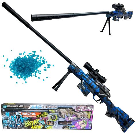 SNAJPERKA NA KULKI ŻELOWE KARABIN SNAJPERSKI PISTOLET AWP 500 KULEK