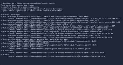 Cannot Check In Progress When Learning Getting Started With MongoDB