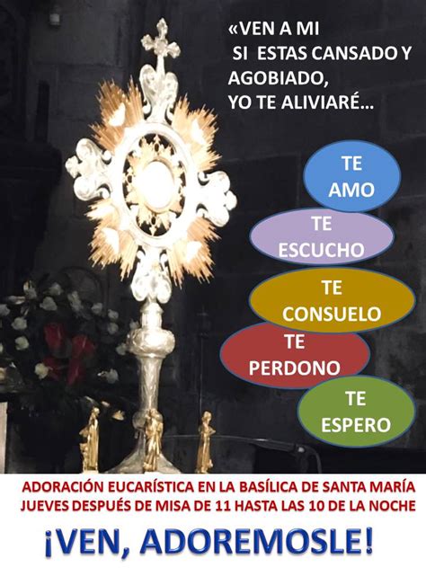 Parroquia de Santa María la Mayor de Pontevedra ORAR ANTE EL