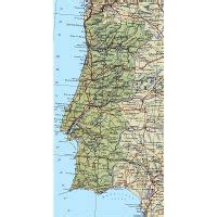 Carreteras mapa de Portugal y España Portugal Europa Mapas del Mundo