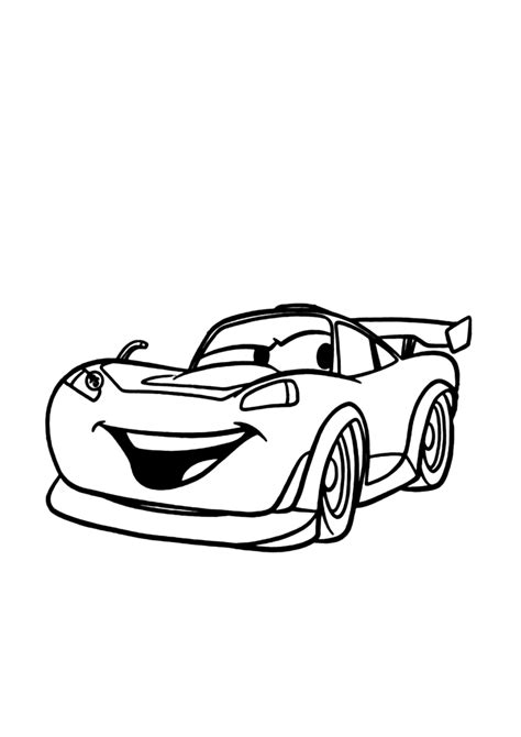Relâmpago McQueen katchau para colorir Imprimir Desenhos