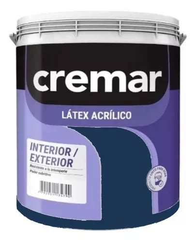 Latex Cremar Interior Exterior Color Lts