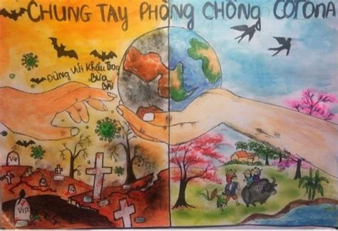 25 cách vẽ bức tranh thể hiện tình yêu thương con người đẹp và ấn tượng