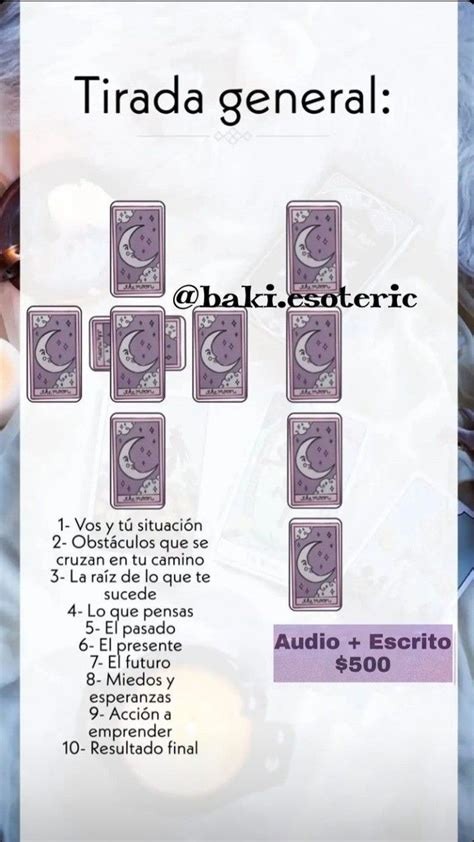 Tirada General Lectura De Tarot Leer El Tarot Tarot Cartas Significado
