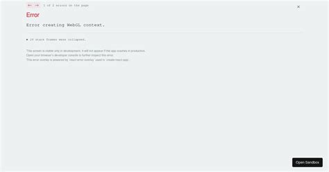 Missing SetMaterial Op Repro Codesandbox