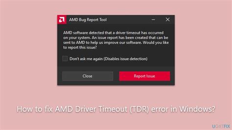 How To Fix AMD Driver Timeout TDR Error In Windows
