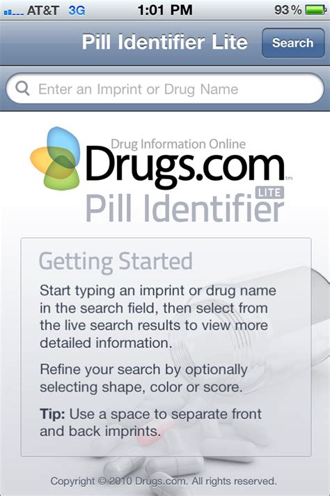 Drug Identification