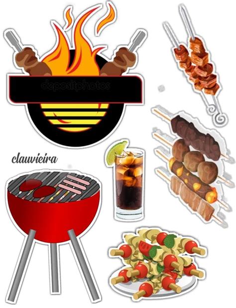 An Assortment Of Food Is Being Cooked On The Grill