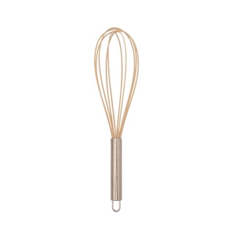 Fouet Batedor De Ovos Em Silicone Cabo Inox 30cm Maravilhas Do Lar