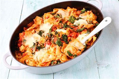 Ravioli Ovenschotel Met Spinazie En Mozzarella Jaimy S Kitchen