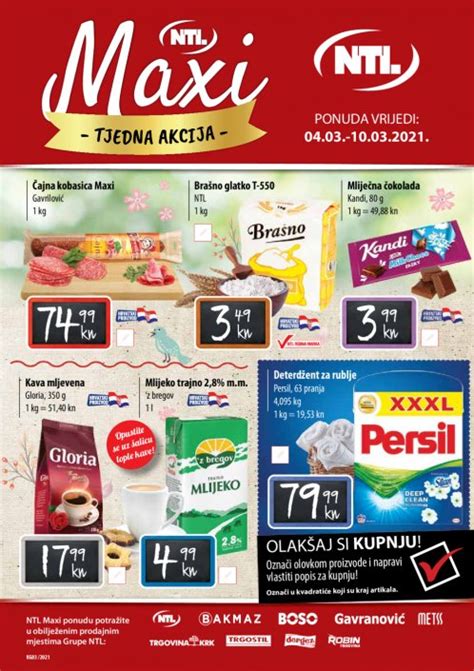 Boso NTL Maxi katalog Akcija 04 03 10 03 2021 Njuškalo katalozi