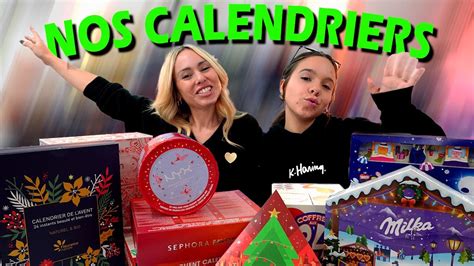 TOUS NOS CALENDRIERS DE L AVENT VOUS N ÊTES PAS PRÊTS YouTube