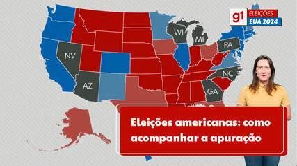 Eleições nos EUA como acompanhar a apuração quais os estados