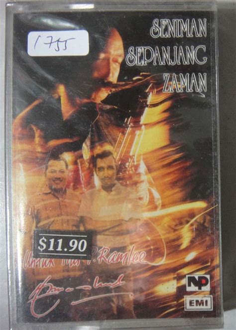 1755 Kaset Cassette Melayu AHMAD NAWAB Untuk Mu P Ramlee Seniman