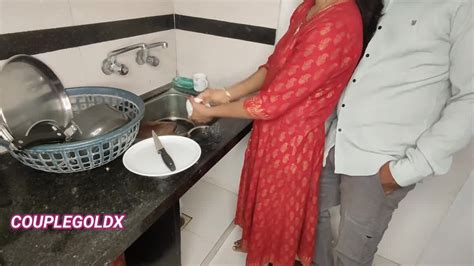 Komal Was Rounded Up By Her Brutha In Law While Cleaning Utensils