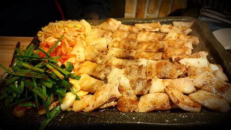 Grilled Pork Belly BBQ Samgyupsal Gui When You Visit Korea Shoud To