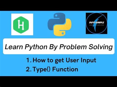 Python Tutorial Getting User Input In Python Tamil Learn Python By