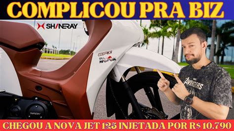 Agora COMPLICOU Pra BIZ Chegou A Nova JET 125 SS EFI Injetada E Mais