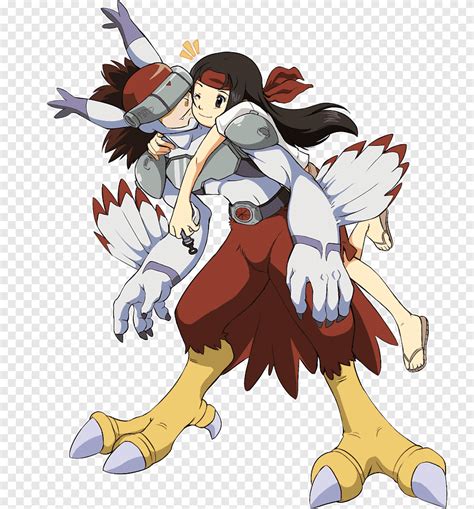 Digimon World Hawkmon Gatomon Wormmon Digimon Anime Aquilamon Png Pngegg