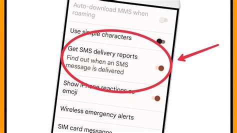 Get Sms Delivery Reports In Google Message App Youtube